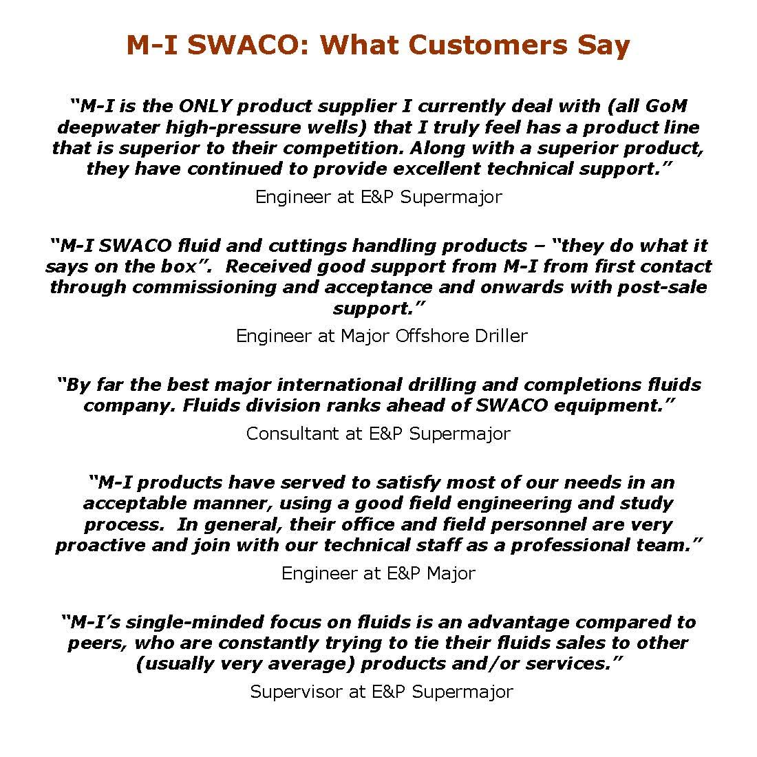 Smith & Schlumberger Win with M-I SWACO | Seeking Alpha