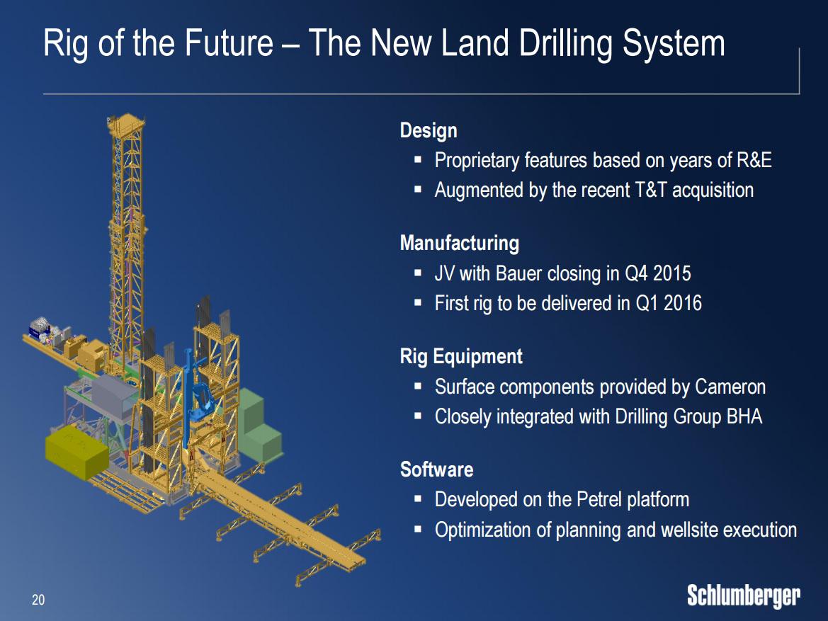 Schlumberger: Rigs Of The Future - Schlumberger Limited (NYSE:SLB ...